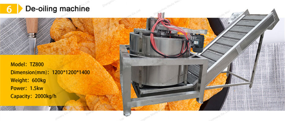 Automatic Potato Chips Production Line/industrial Potato Chips Making ...