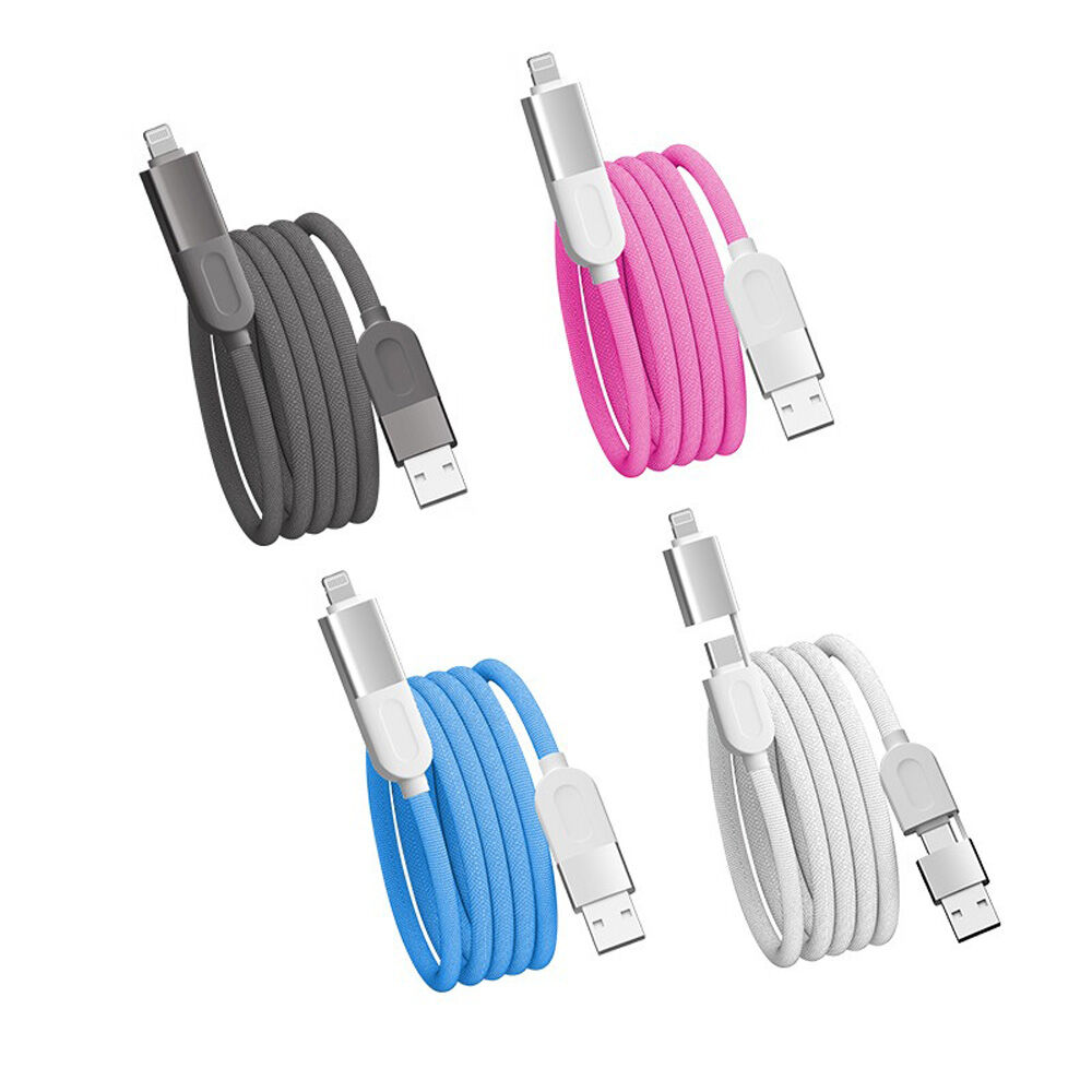 2 In 1 Magnetic Storage Pd Fast Type-c Charger Durable Usb-a To Usb-c ...