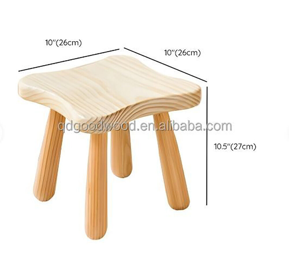 Modern Solid Wood Stools Perfect For Children's Learning Zones - Buy ...