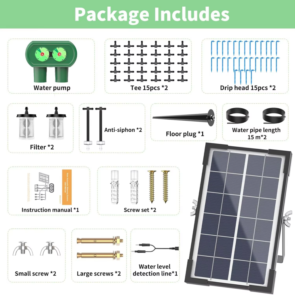 Solar Automatic Plant Self Watering System Devices For Plants On ...