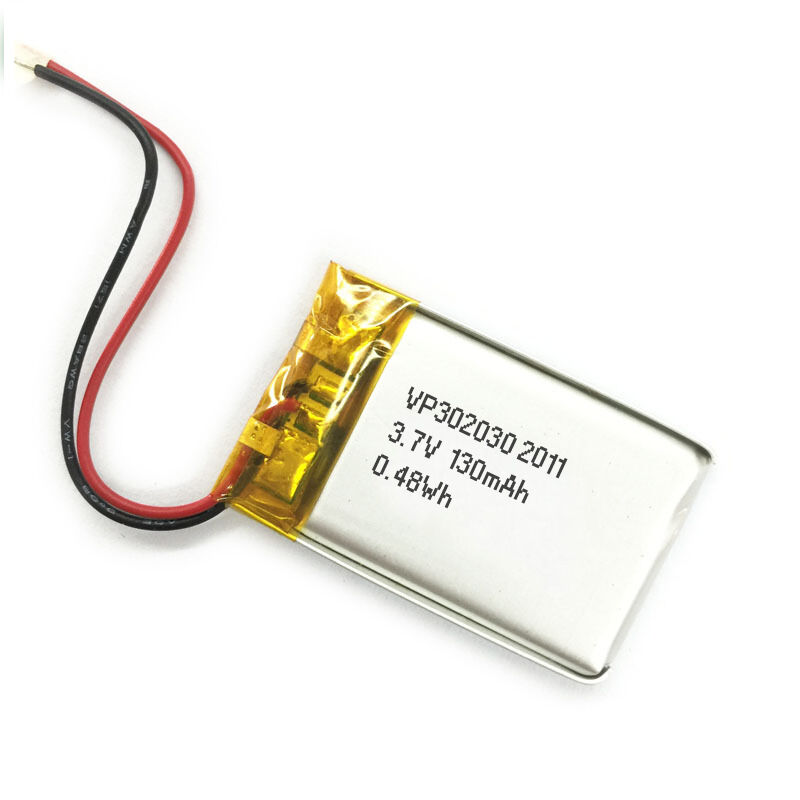 Manufacturer Price 3.7v 130mah Vp302030 Lithium-polymer Batteries ...