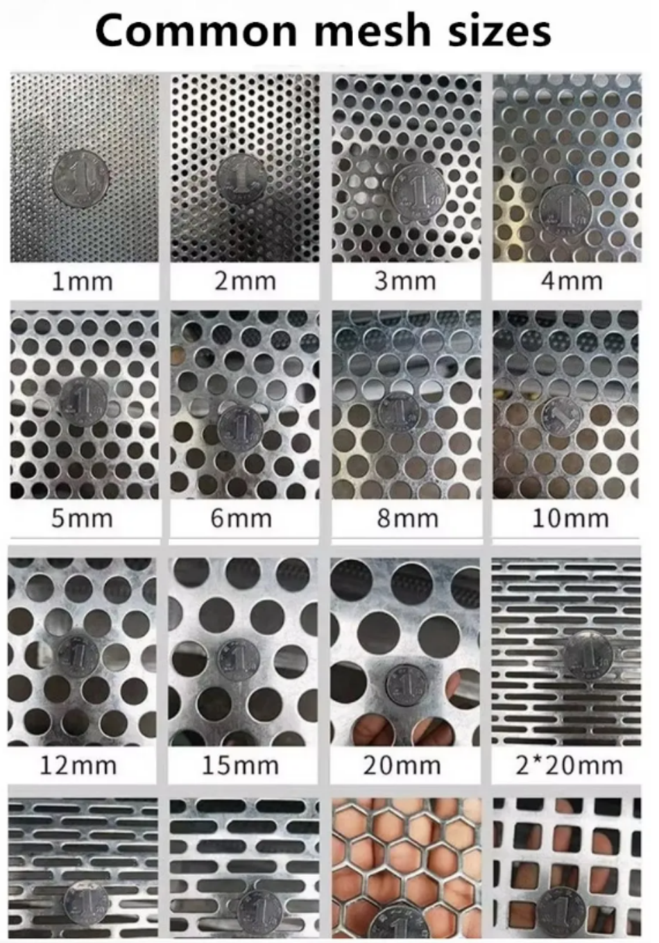 Decorative Pvc Coated Perforated Sheet Metal Customized Color ...