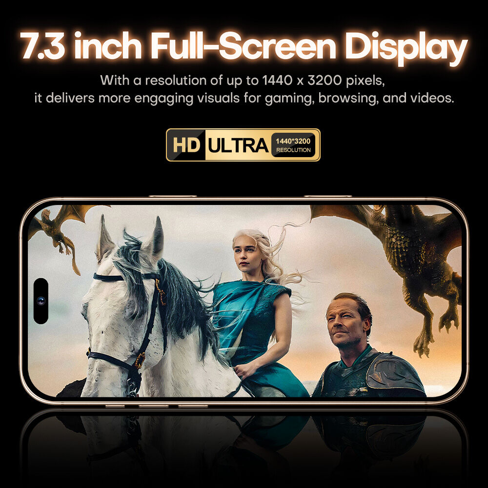 Good Quality Customization 8gb+128gb I16 Pro Max 5g Mobile Phone 50 Mp ...