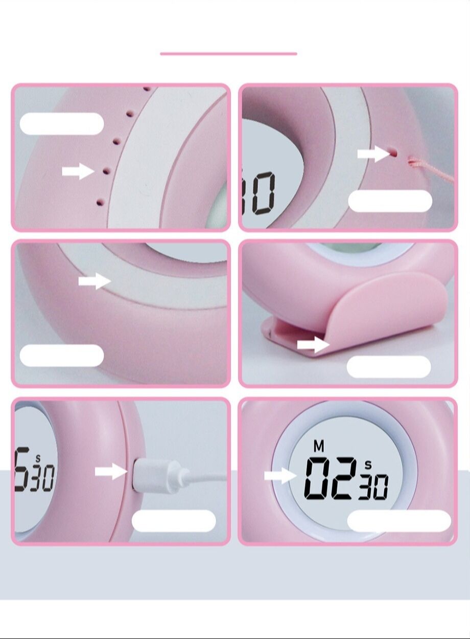 Colorful Life Ct01 Donut Timer Basic Model For Learning Children ...