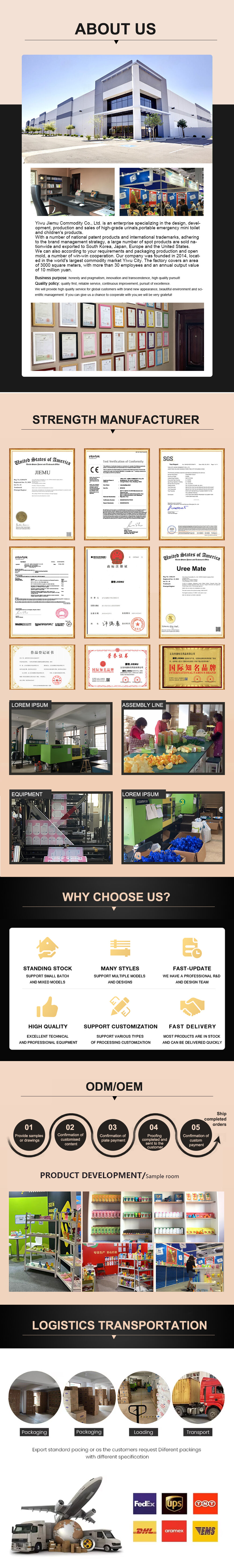 Disposable Paper Urinal Standing Urinal Women's Folding Urine Bag Squat ...