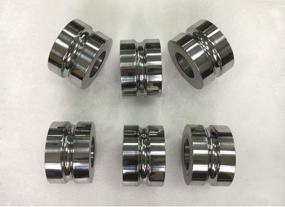 Made To Order Wear-resistance Heat-resistance Tungsten Carbide Pipe Welding Rolls Hard Alloy ...