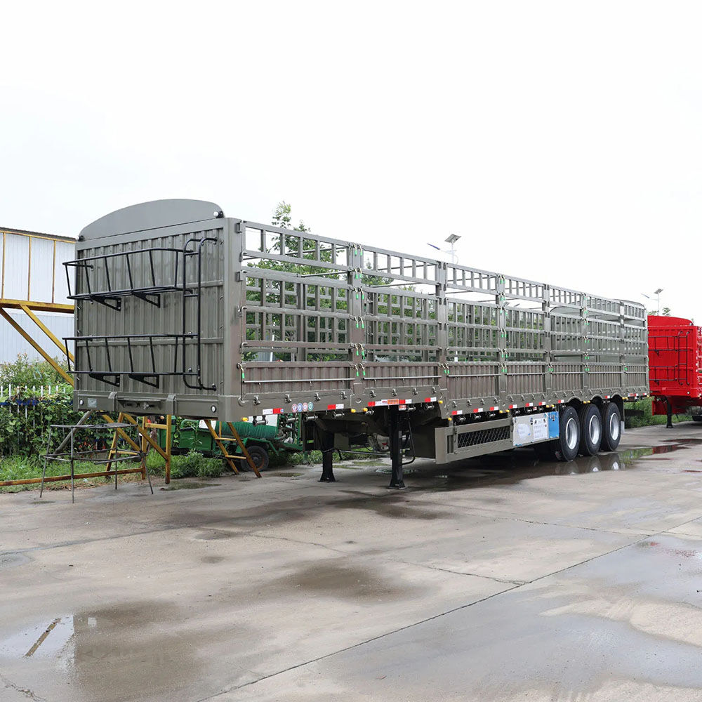 Hot Sale 4 Axle Warehouse 40-80 Tonne Loads Cheap Truck Tractor Semi ...