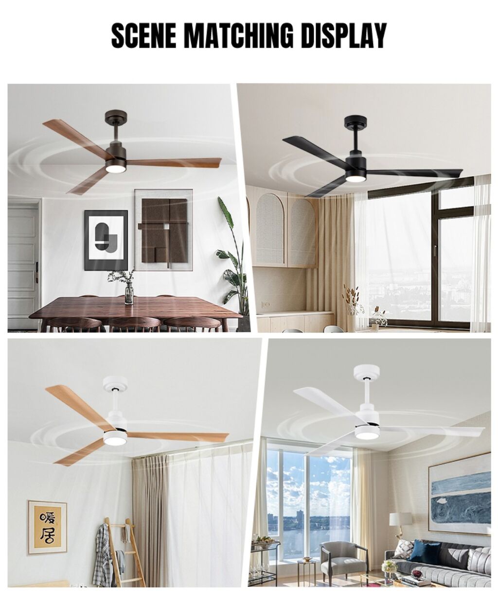 Bulk Buy China Wholesale Wholesale Fan Light Remote Control Modern Led ...