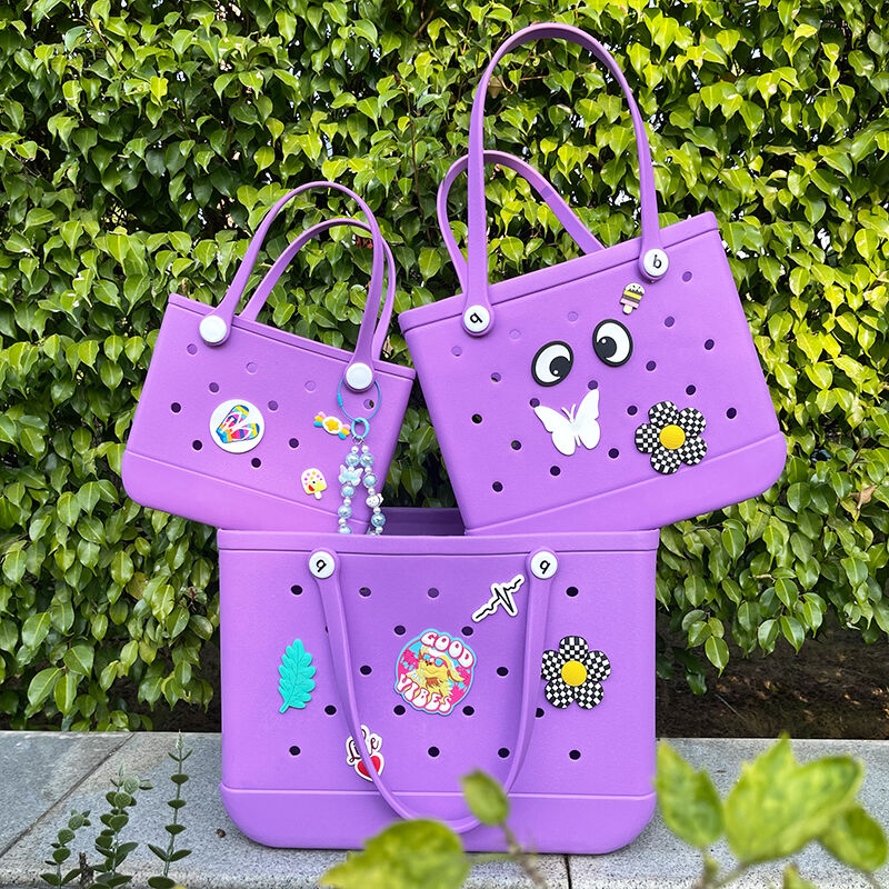 Fashion Waterproof Women Large Medium Small Bogg Bag Durable Silicone ...