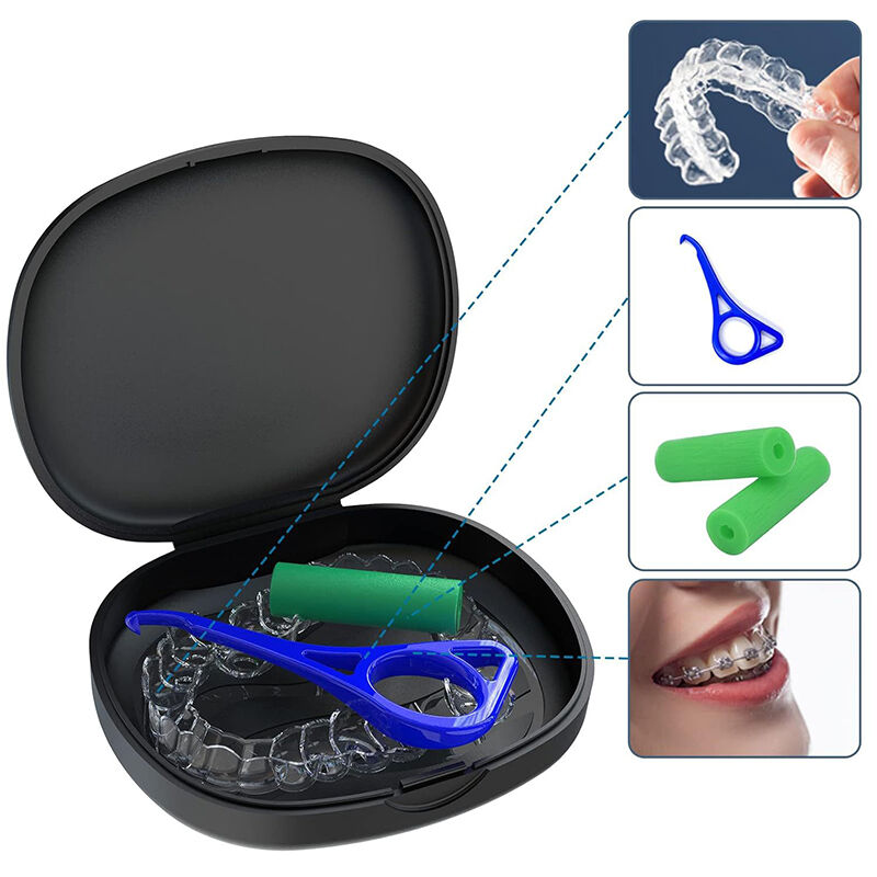 Wholesale Popular Portable Black Dental Box Orthodontic Aligner Tools ...