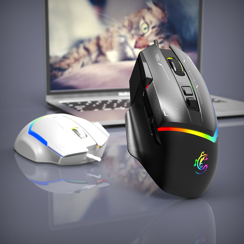 10000 Dpi Adjustable Wireless Gaming Mouse With Full Rgb And 10+ Hour ...