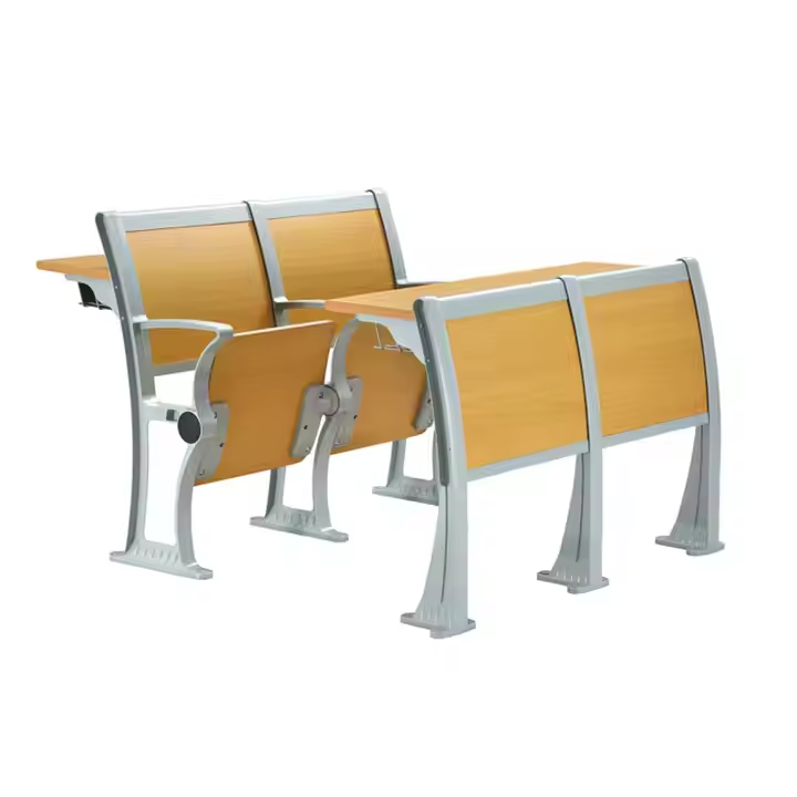 Modern Amphitheater Lecture Hall Desk Chair Foldable Stable University ...
