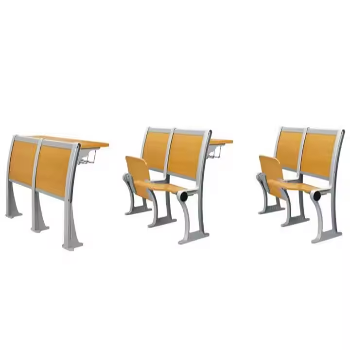 Modern Amphitheater Lecture Hall Desk Chair Foldable Stable University ...