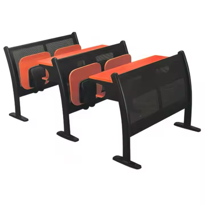 Modern Amphitheater Lecture Hall Desk Chair Foldable Stable University ...