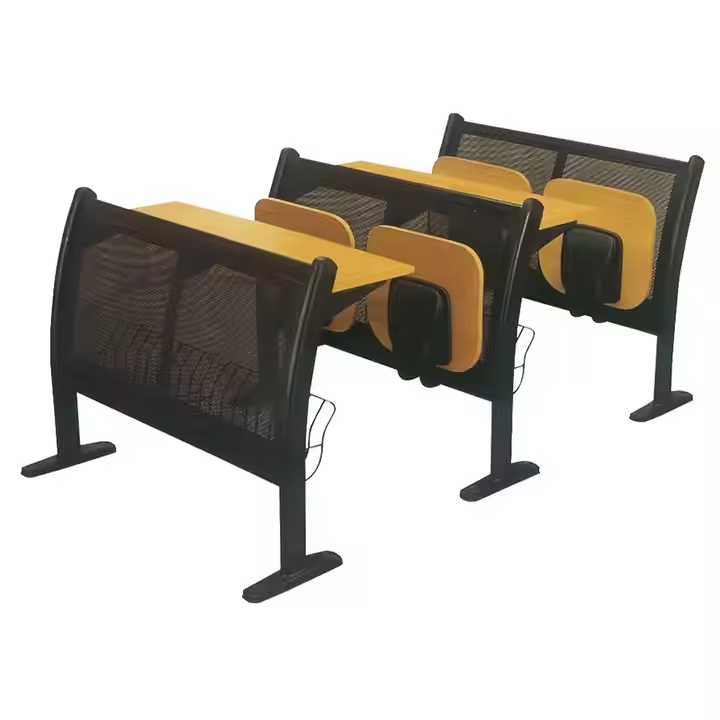 Modern Amphitheater Lecture Hall Desk Chair Foldable Stable University ...