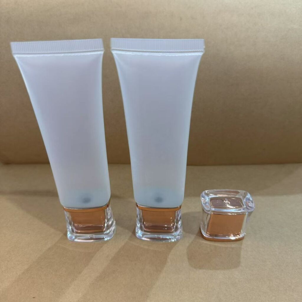 Buy China Wholesale Translucent Flat Plastic Pe Tube Squeeze Foundation ...