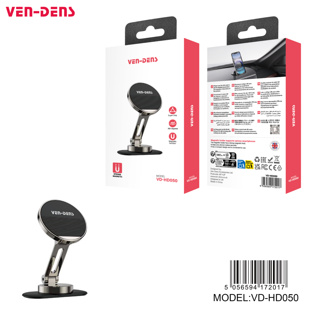 High Quality Strong Magnetic Foldable Phone Holder 360 Degrees Rotation ...