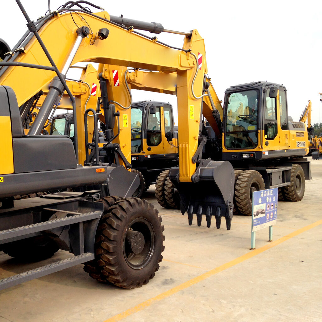 15 Ton Wheel Trench Excavator Xe150wb With 0.58cbm Bucket - Buy China ...