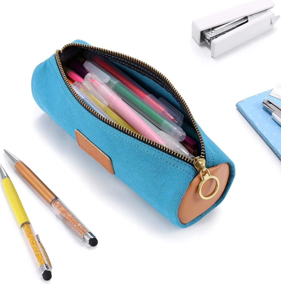 Waterproof Durable Pencil Case Bag Large Canvas Pen Box Pencil Case ...