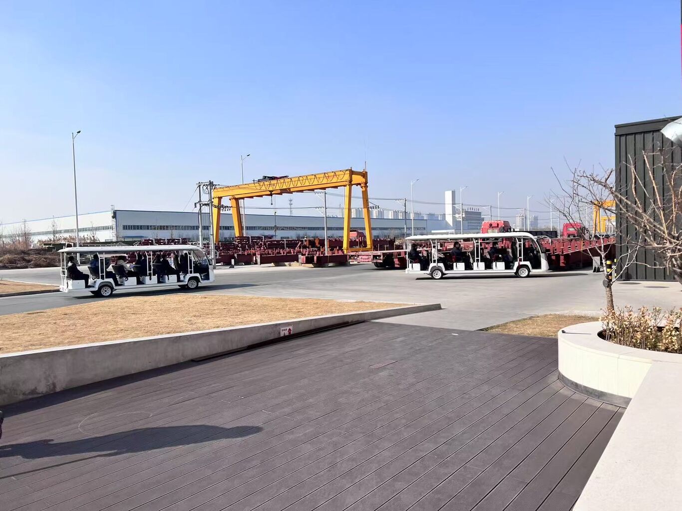 Cold Storage Logistics Warehouse Built With Painted Q355 Welded Steel ...