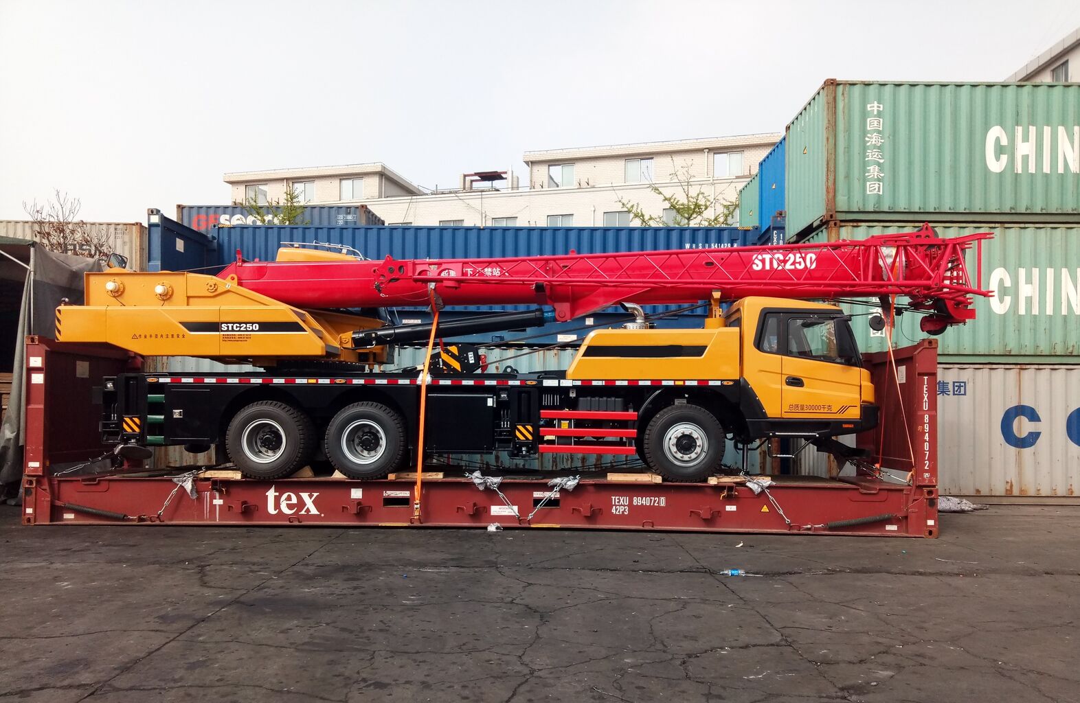Buy China Wholesale Chinese Brand 100-ton Truck Crane Stc1000c5-8 ...