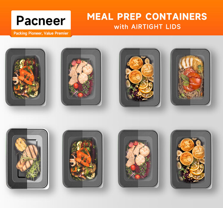 Pp Disposable Rectangular Food Storage Box Logo Custom With Moq Bpa ...