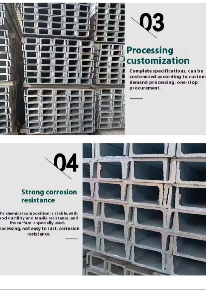 Manufacturer Good Price Carbon C Channel Steel C Metal Profile Building ...
