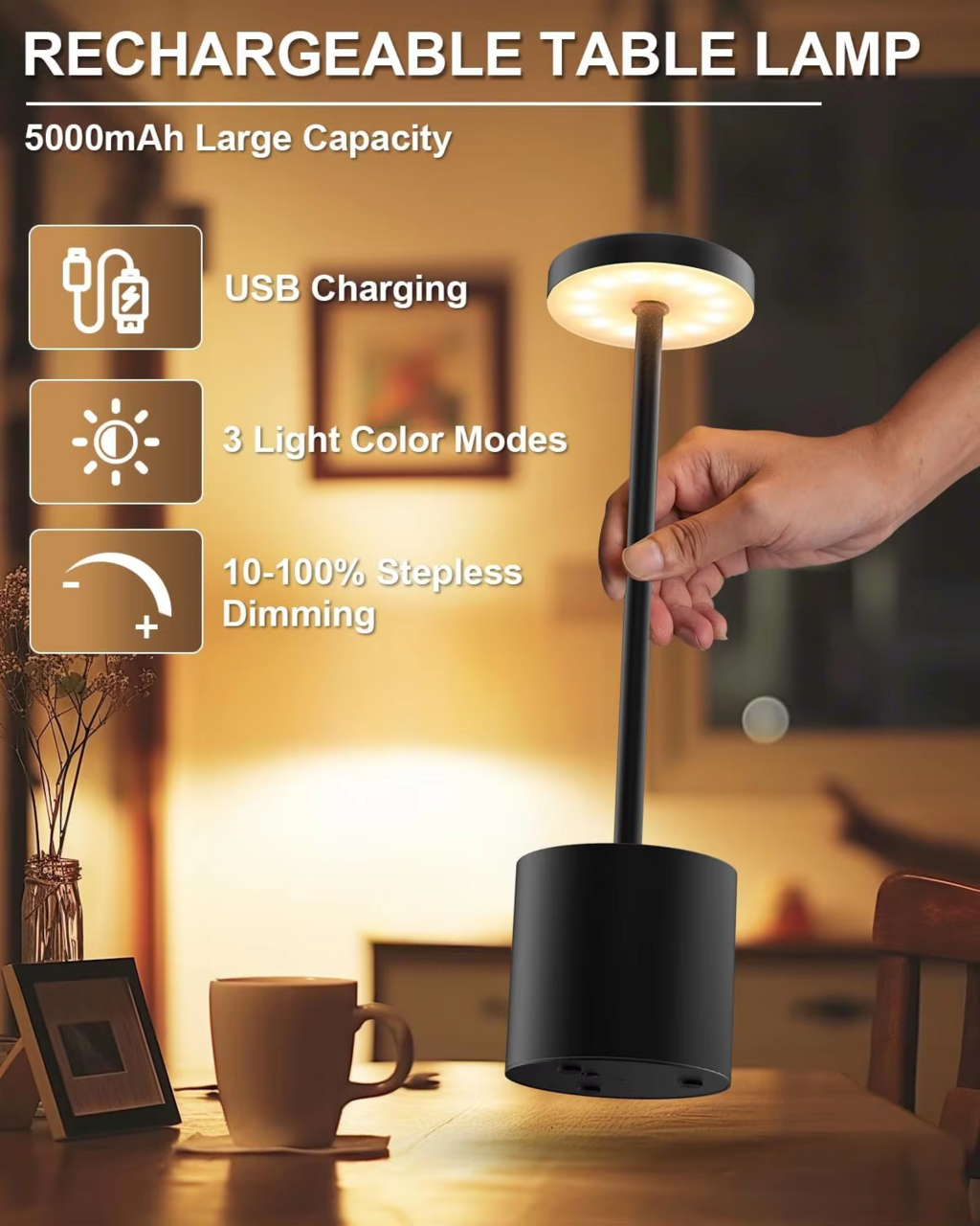 Factory Direct High Quality China Wholesale New Design Cordless Led ...