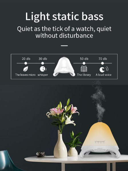 Ultrasonic Negative Ion Diffuser With 3 Timer Electronic Led Light ...