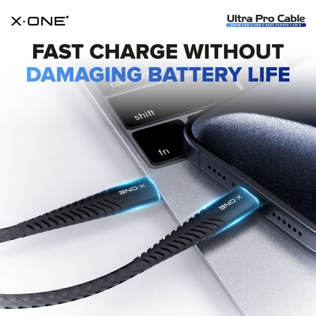 X.one Ultra Pro Usbc To Usbc Cable 240w Fast Charging Magnetic Self ...
