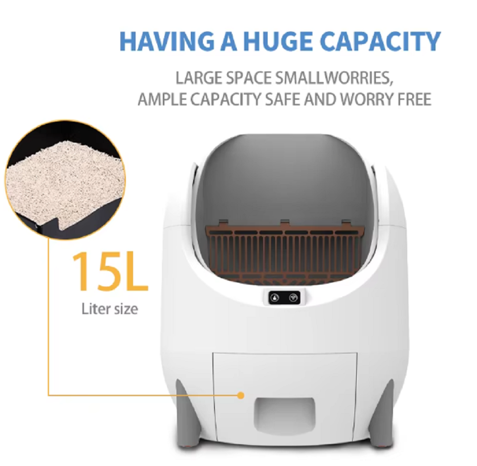 Smart Self-cleaning Cat Litter Box Automatic Cat Litter Cleaning Robot ...
