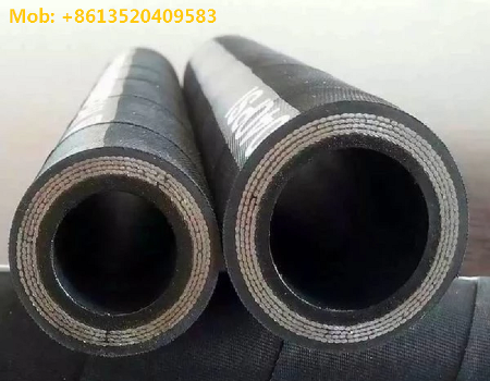 Sae 100 R1at Steel Wire Braide Hydraulic Hose For Coal Mining Cloth ...