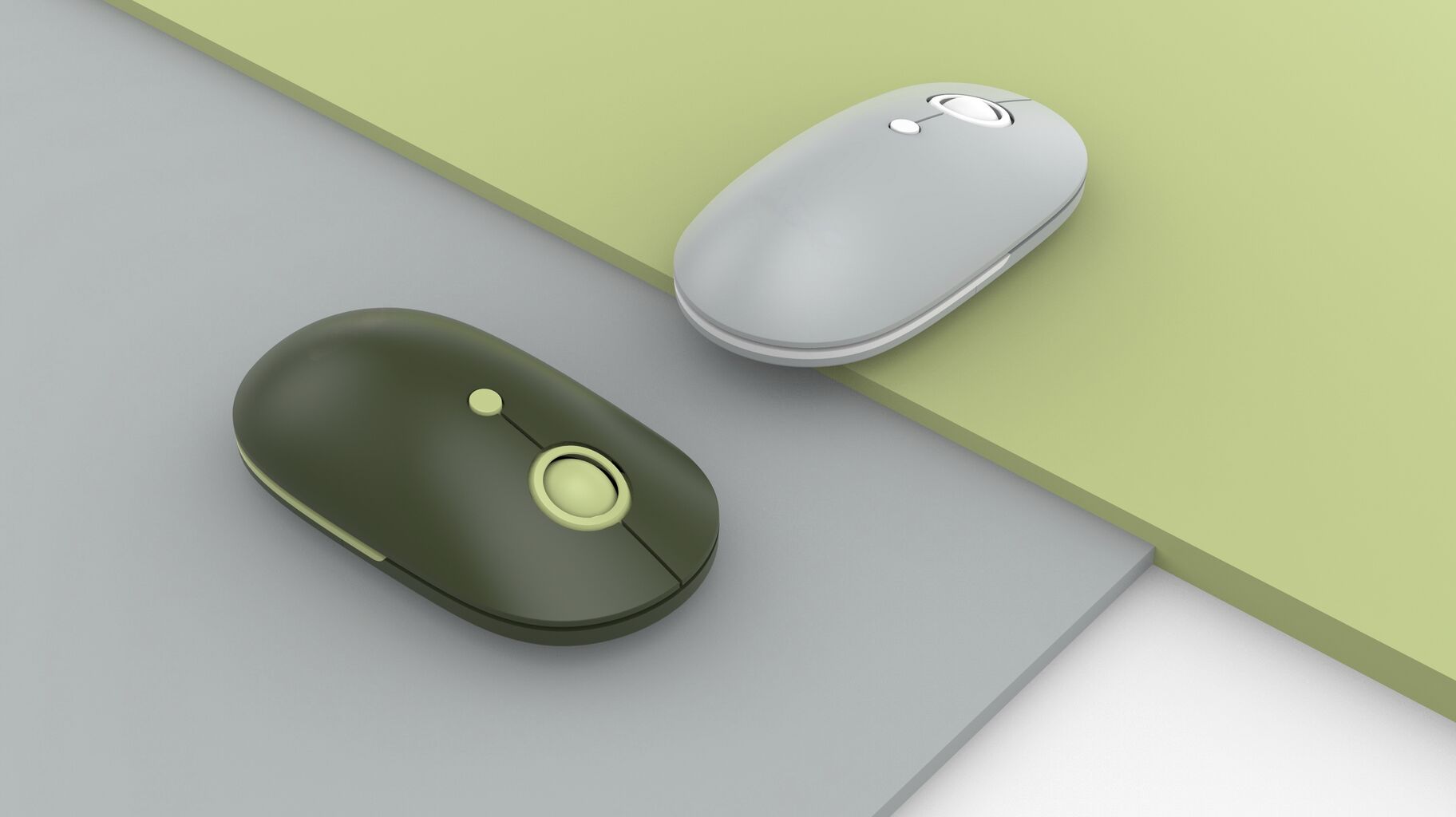 Oem Com[act Design Rf Wireless Mouse With Silent Operation, Adjustable ...
