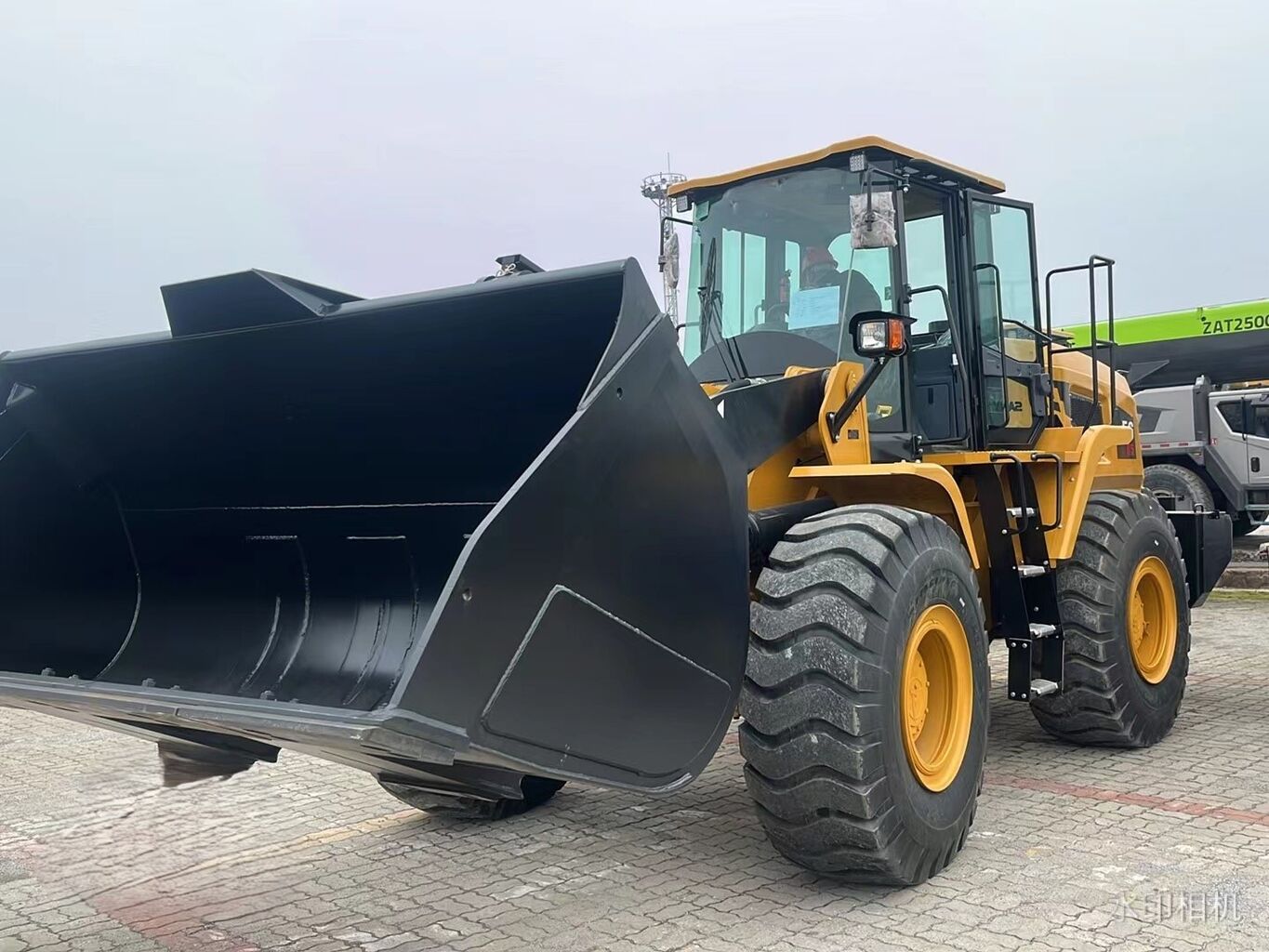 Syl956h5 5 Ton Small Wheel Front Loader 3cbm Bucket Capacity Engine ...