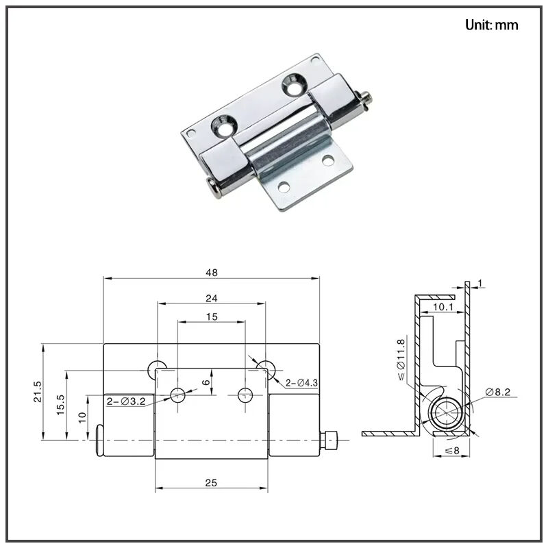 Factory Direct High Quality China Wholesale Zinc Alloy Detachable Hinge ...