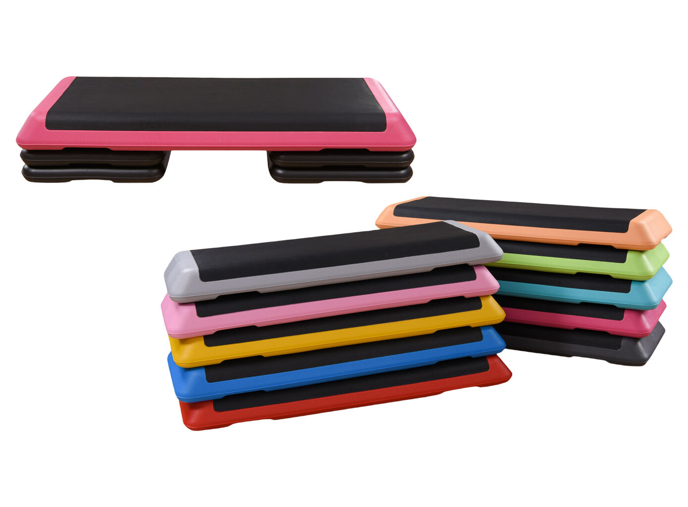 Silent Stable Large Size Aerobic Step Platfrom Training Pedals And Good ...