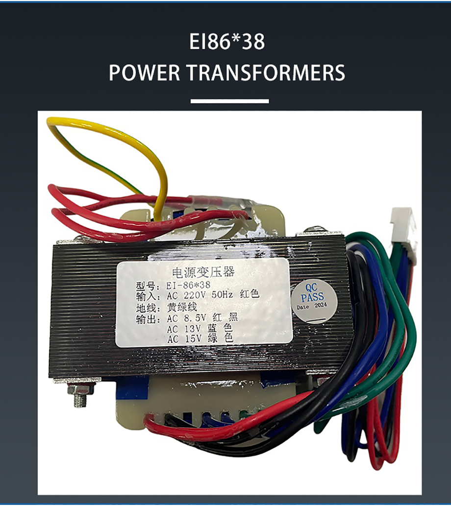 Ei86 Compact Ac Power Transformer 220v To 8.5/13/15v High Isolation For ...
