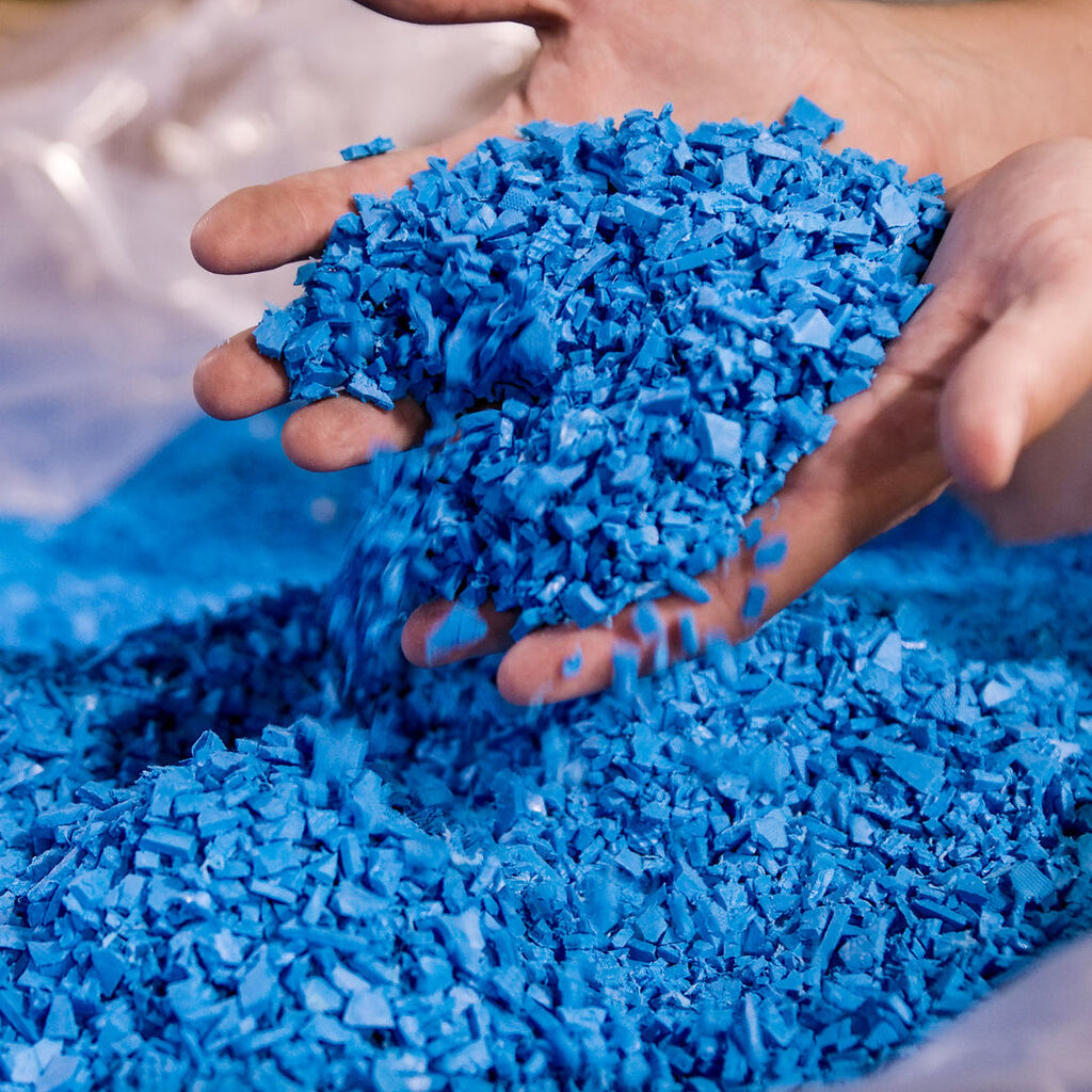 High Quality Hdpe Blue Drum Scrap Recycled Plastic Hdpe Granules ...