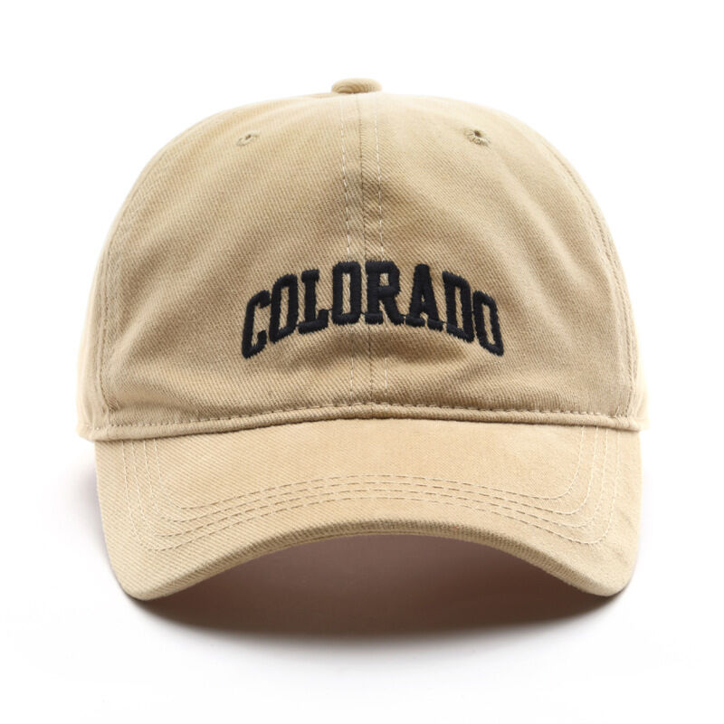 Wholesale In Stock Unisex Navy Blue Sport Cap Colorado Embroidery ...