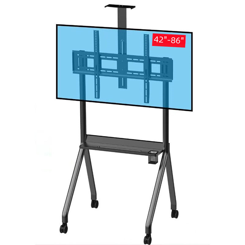 Easy-to-move Design For 37-75" Displays - Non-slip Base & Smooth ...