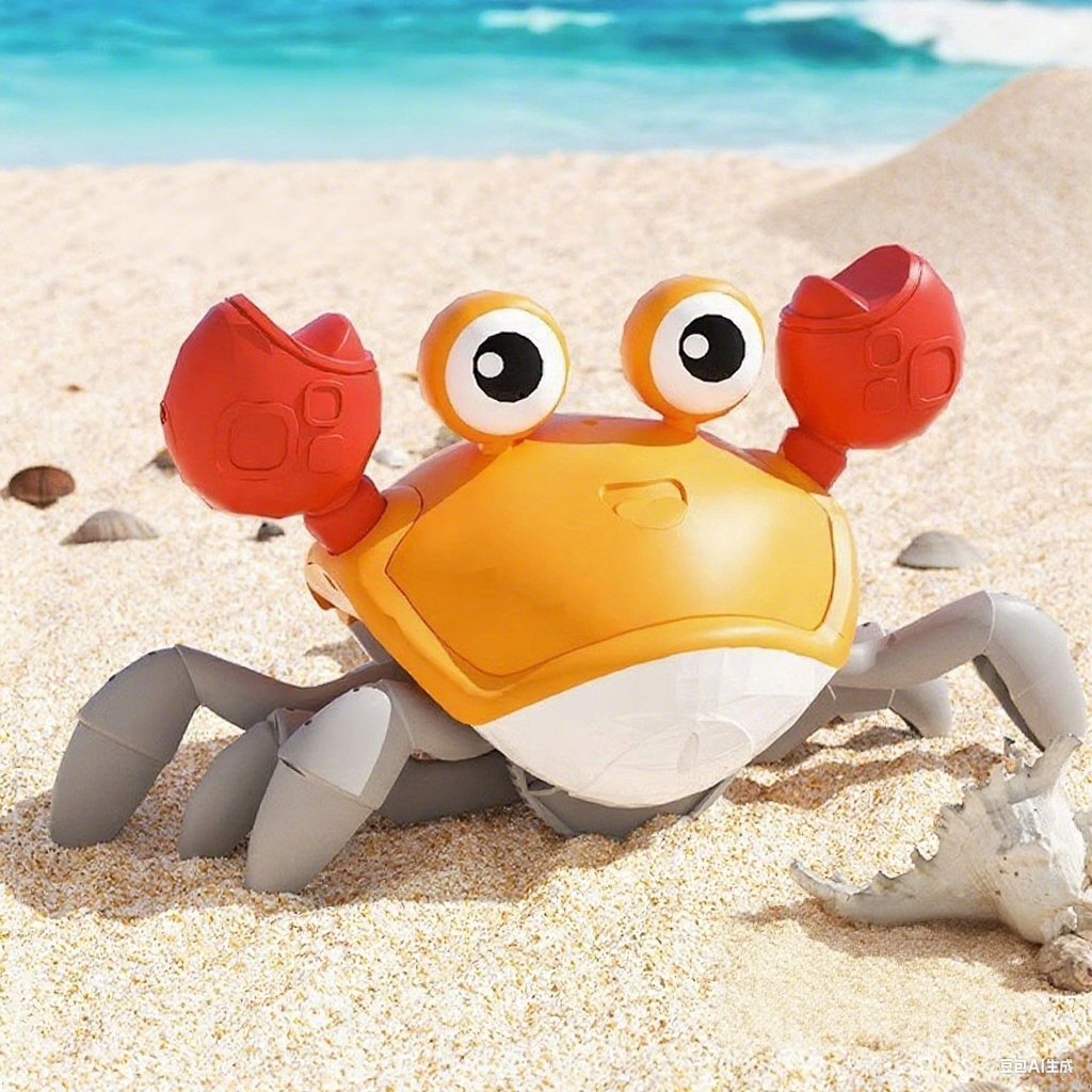 Electric Crawling Crab Toy Kids Toddler Interactive Educational Toy ...