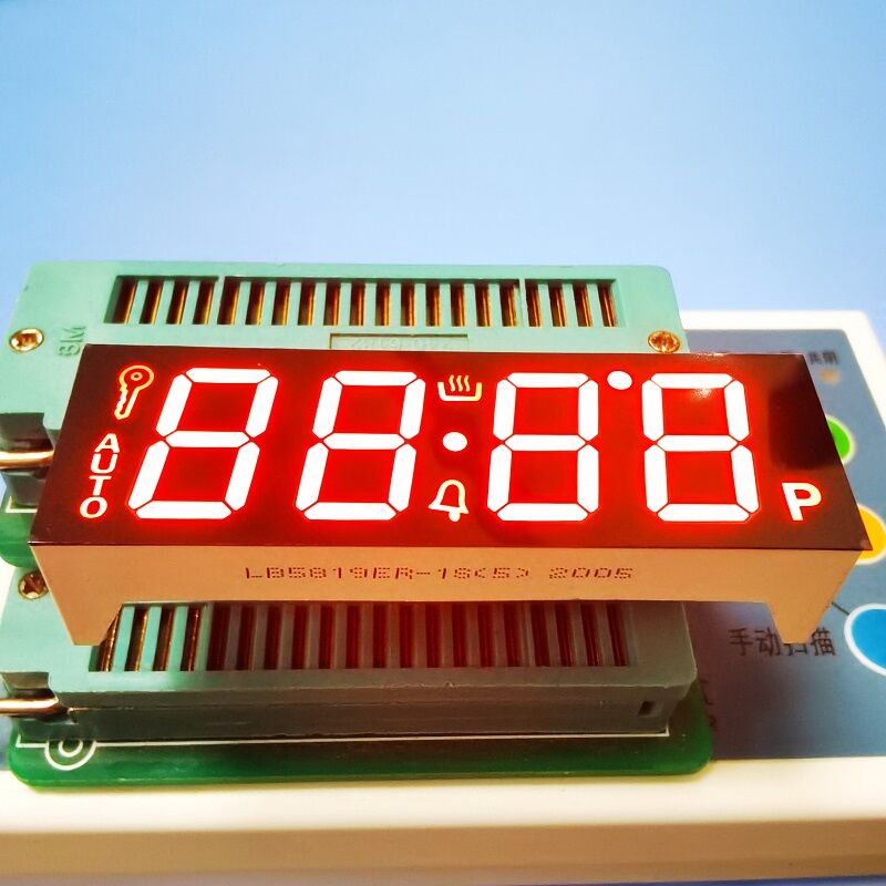 Ultra Bright Red 7 Segment Led Display 4 Digit Common Cathode For 3key ...