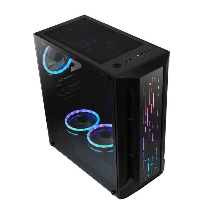Buy China Wholesale Full Metal Mesh Front Panel Gamer Gabinete And ...