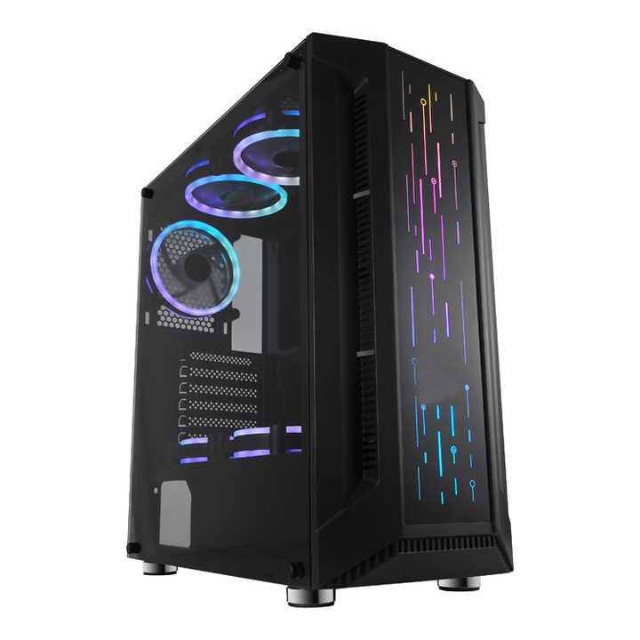 Buy China Wholesale Full Metal Mesh Front Panel Gamer Gabinete And ...