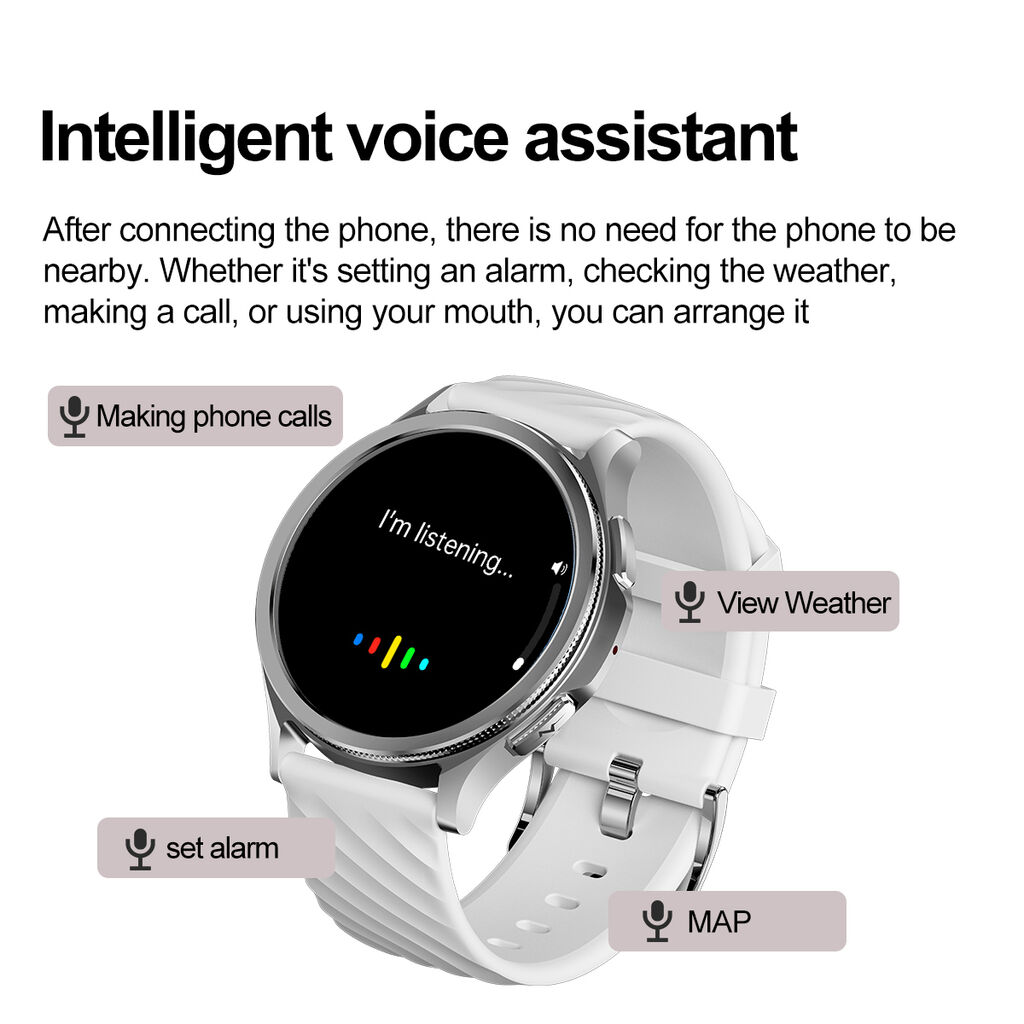 Amoled Smart Watch Business Digital Rugged Smart Bracelet Stainless ...