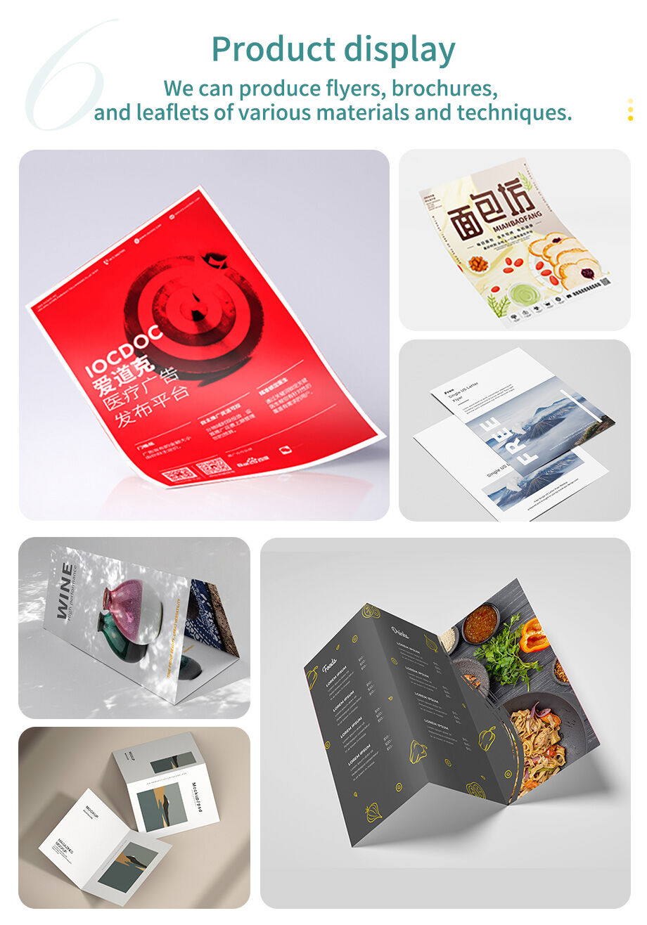 Folding Printing Color Pages,folding Flyers,two Fold Three Fold ...