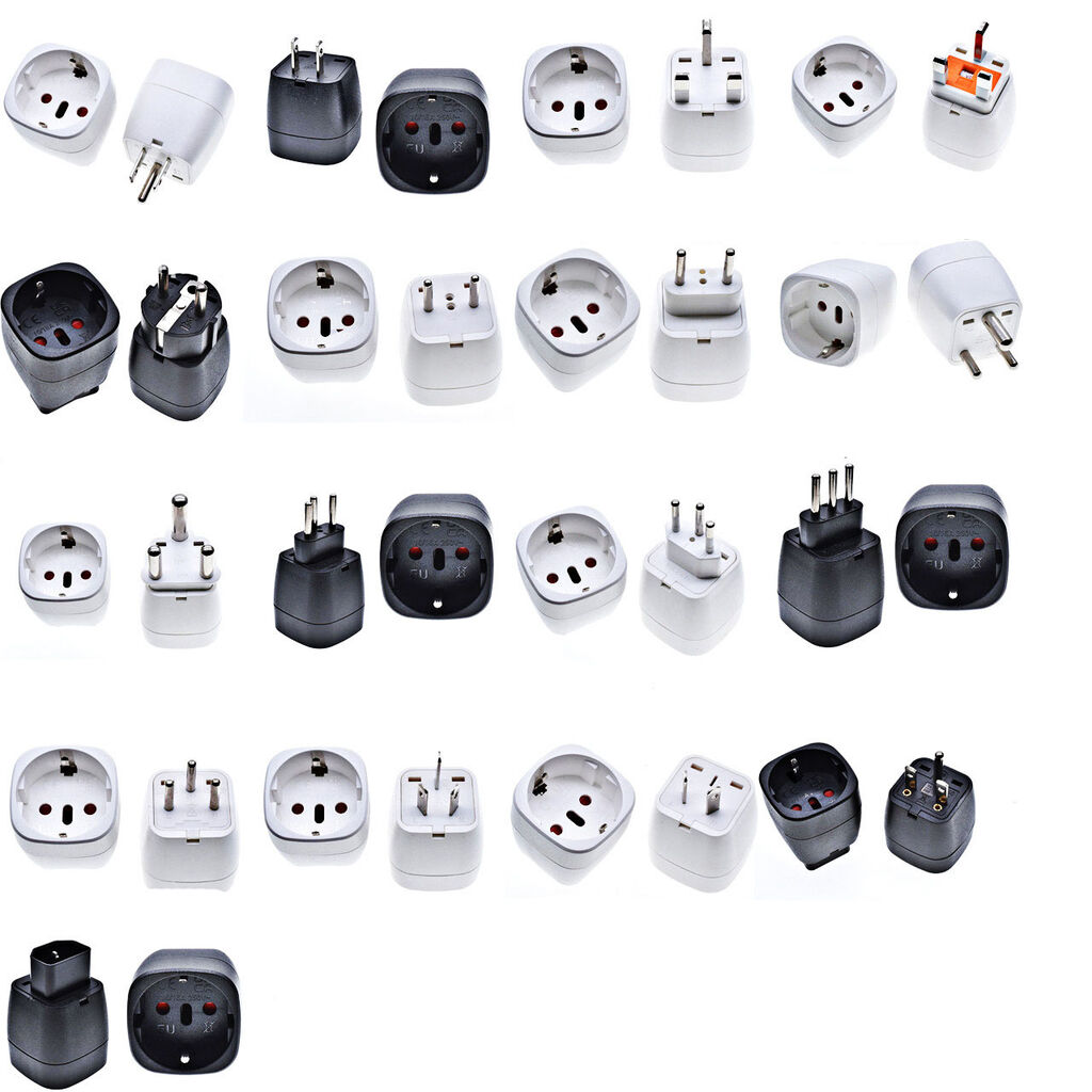 250v 16a Multi-plug Travel Adapter With Iec Standard Wall Socket For ...