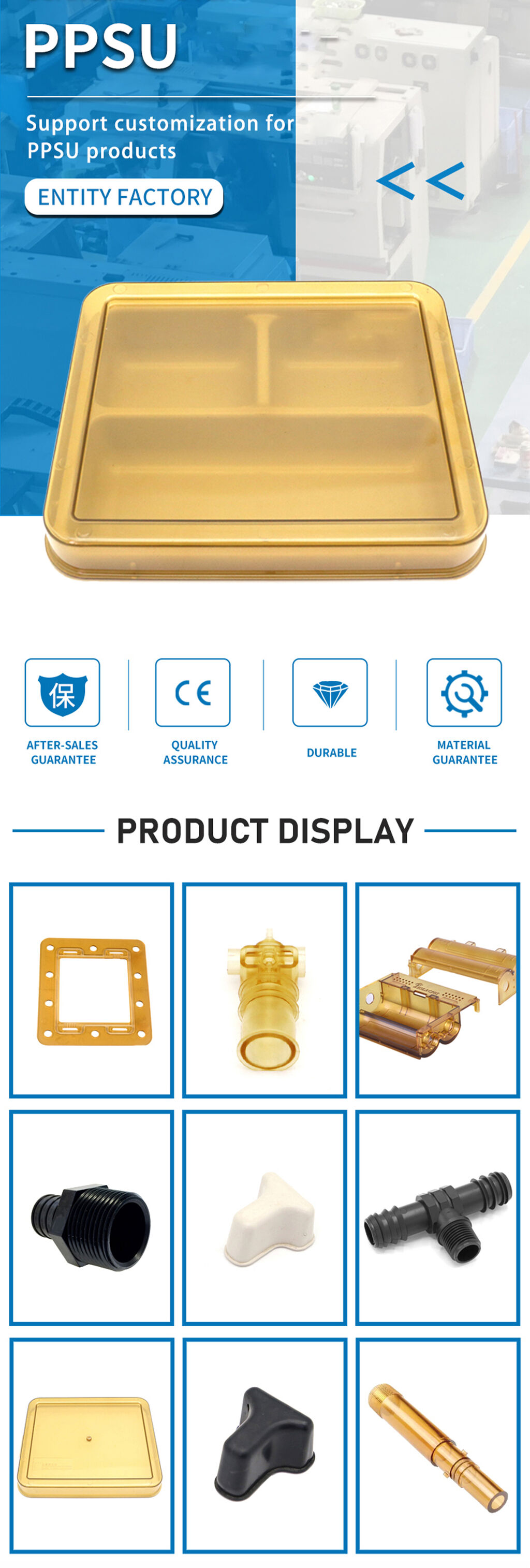 High-efficiency Ppsu Impellers For Industrial Pump Systems - Buy China ...