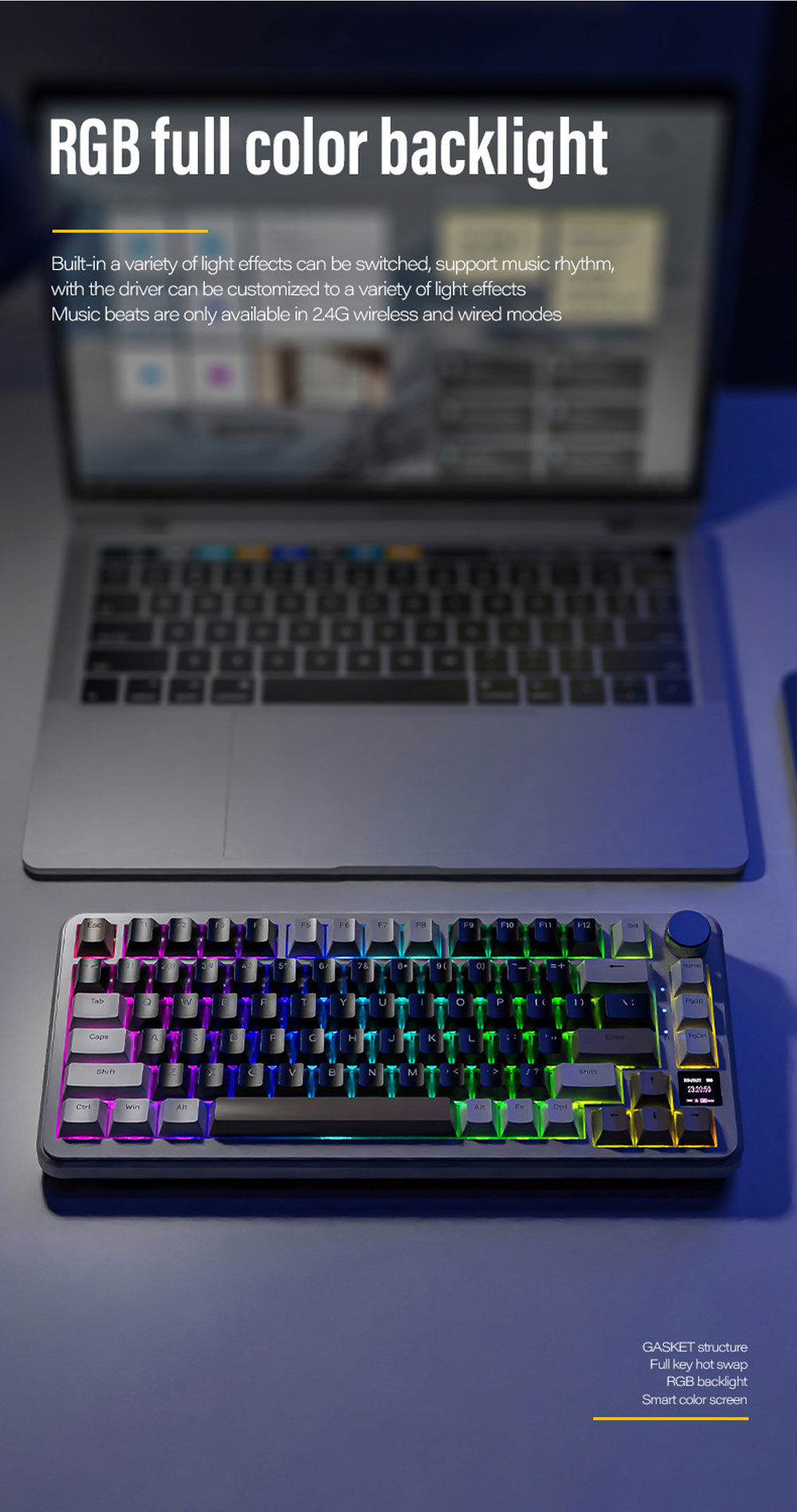 Factory Direct High Quality China Wholesale Cheap Tri-mode Wireless Rgb ...