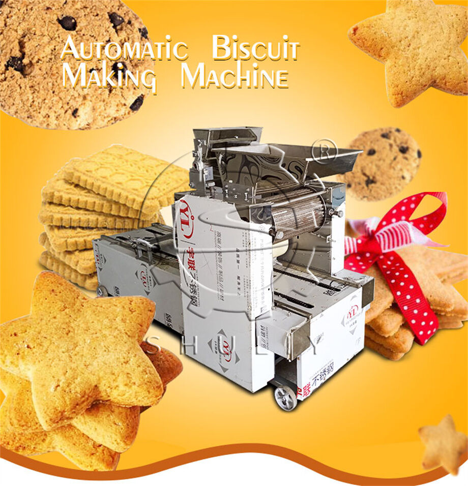Industrial Cookie Biscuits Making Machine For Flour And Grain Products ...